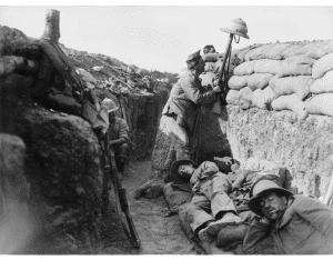 Royal Irish Fusiliers teasing a sniper. - Irish Linen Centre & Lisburn ...