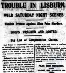 Swanzy Riots - Irish Linen Centre & Lisburn Museum