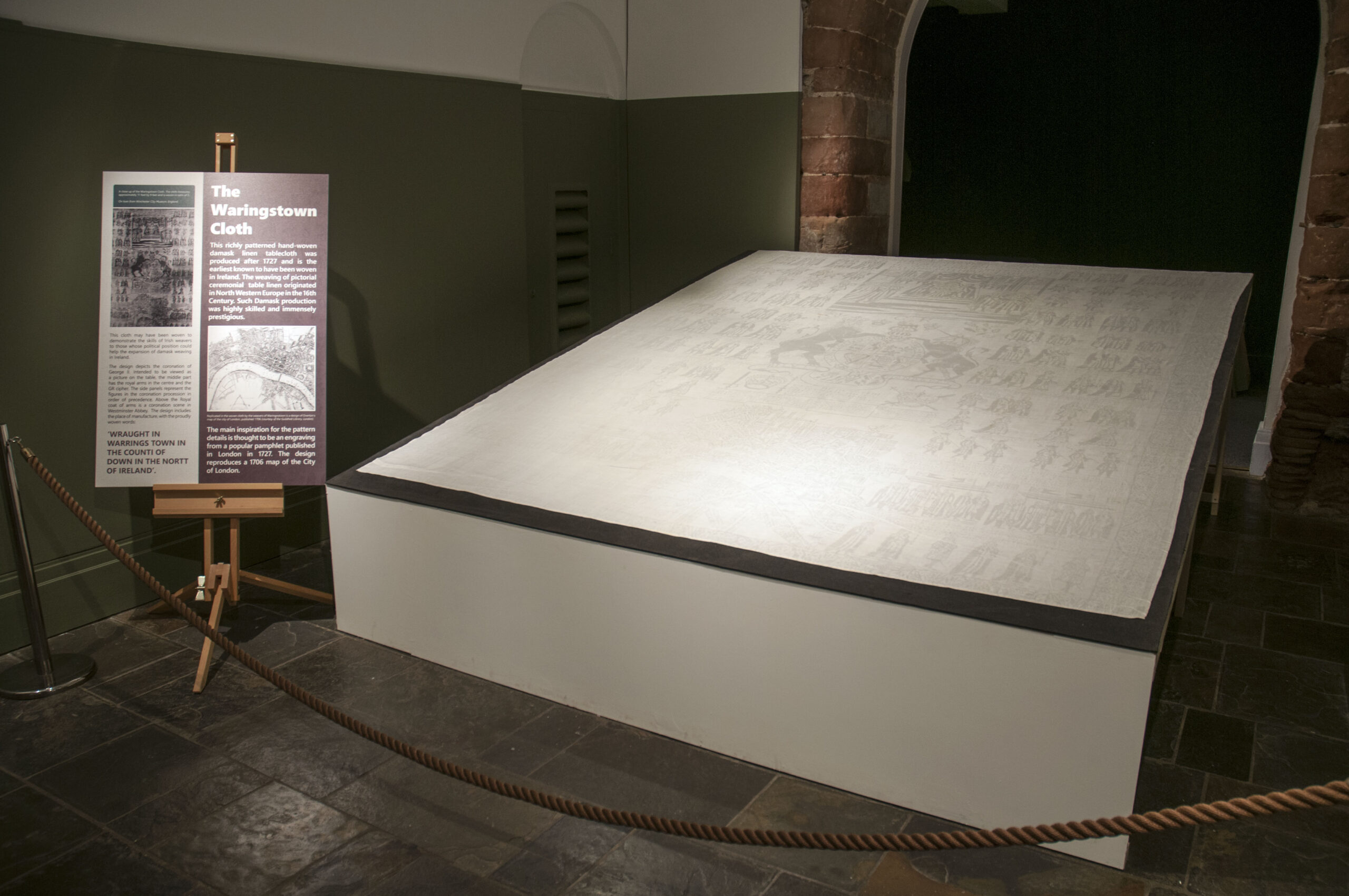 Coronation Linens - Irish Linen Centre & Lisburn Museum